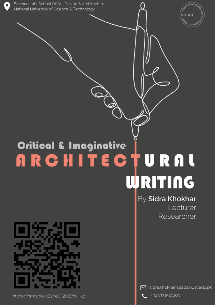 Critical And Imaginative Architectural Writing - NUST School of Art ...
